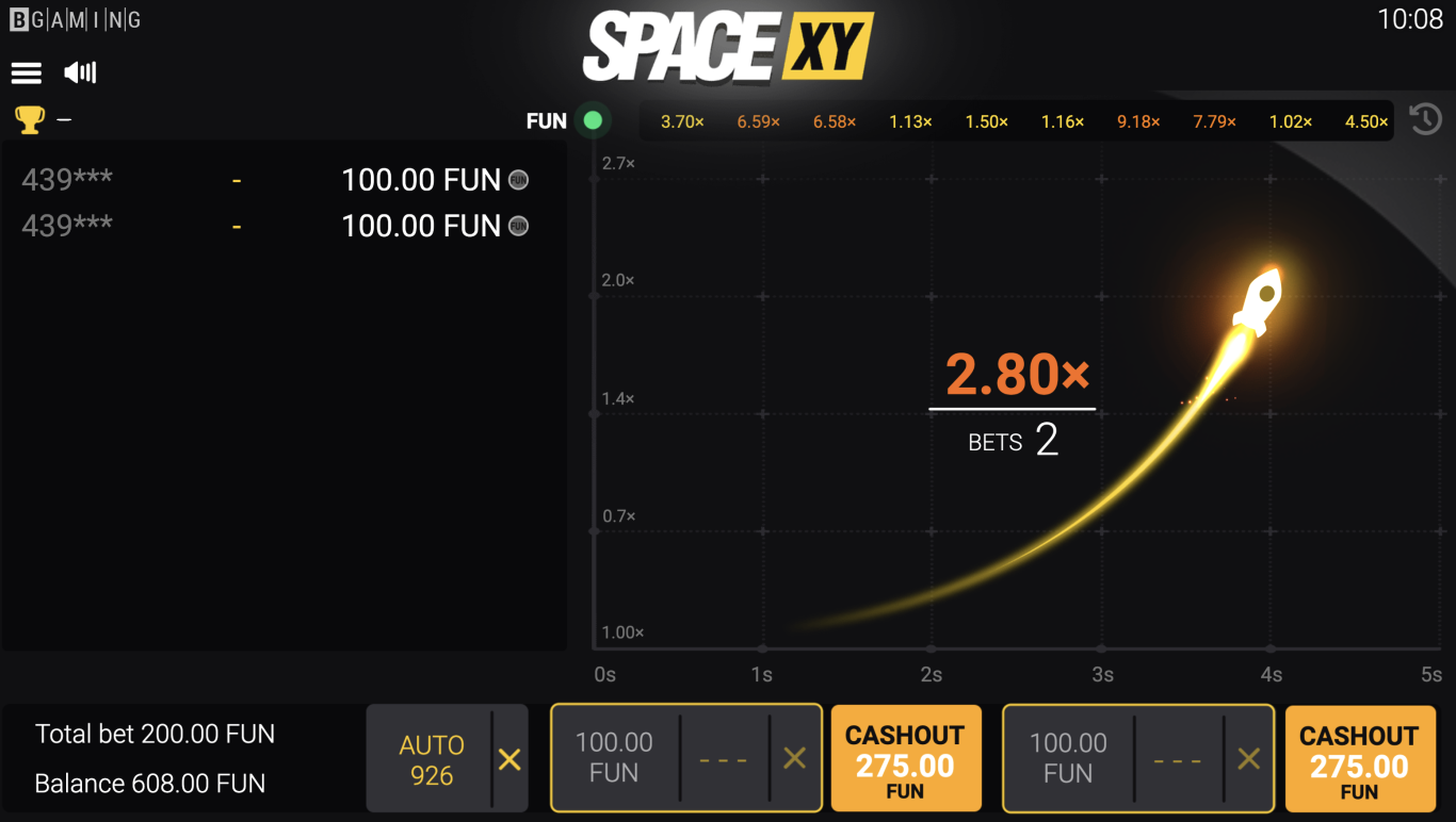 Revisión del juego Space XY por SlotJudge - Space XY